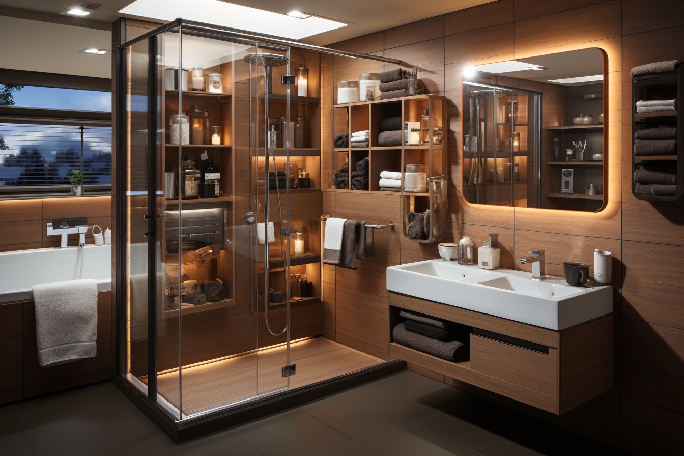 Optimiser l'espace d'une petite salle de bain de 4m2 : astuces et ...
